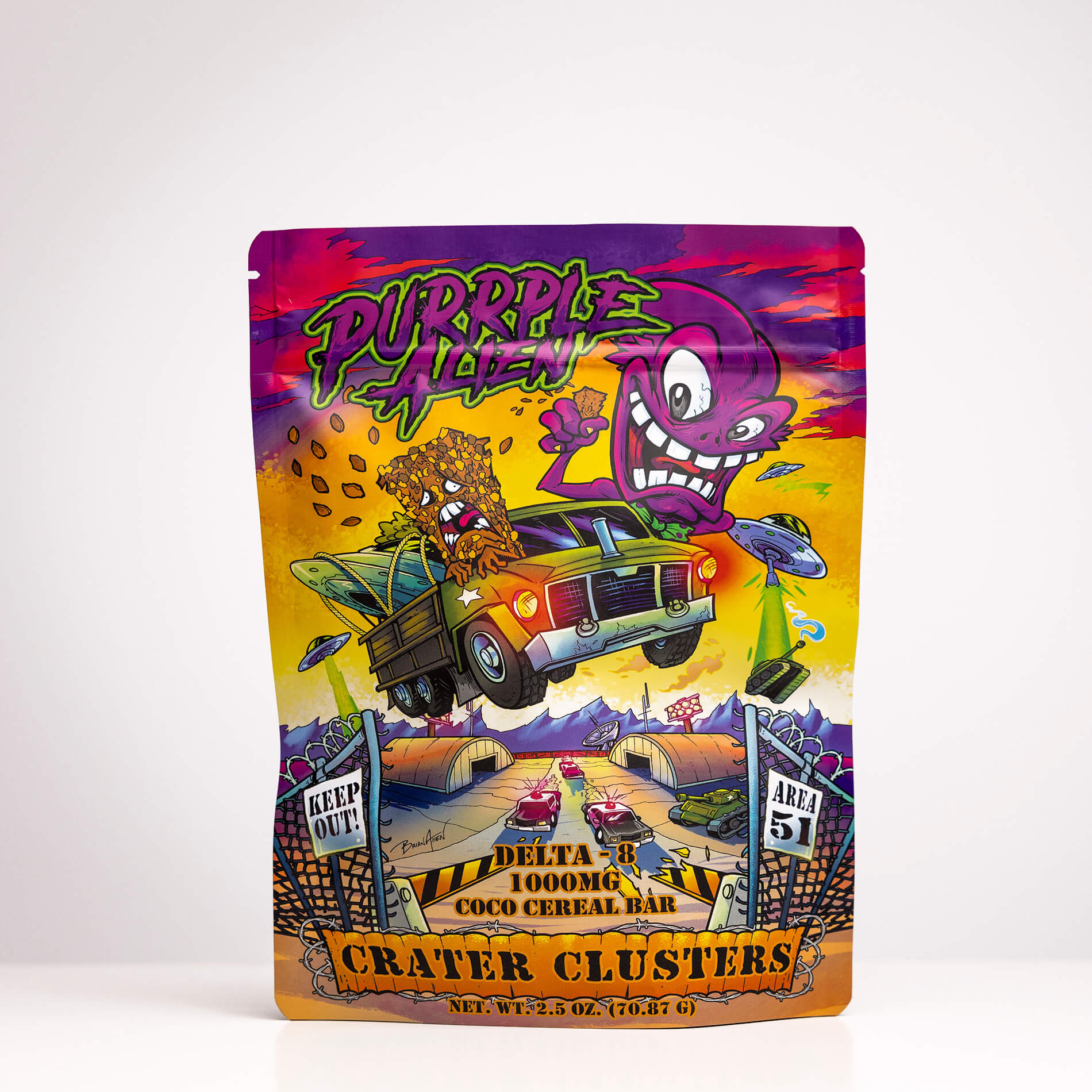 Crater Cluster - Coco Cereal Bar – Purrple Alien