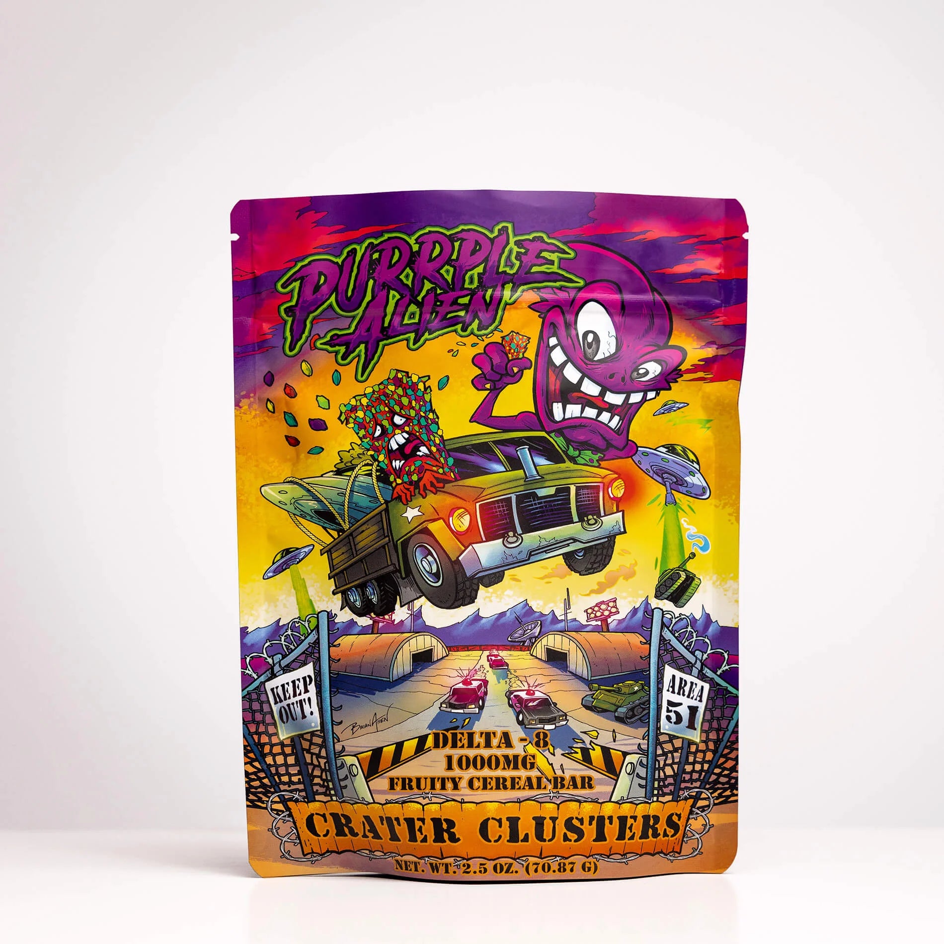 Crater Cluster - Fruity Cereal Bar – Purrple Alien